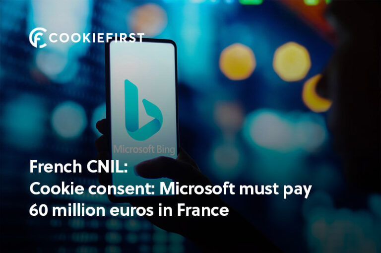 Cookie consent: Microsoft must pay 60 million euros in France ...